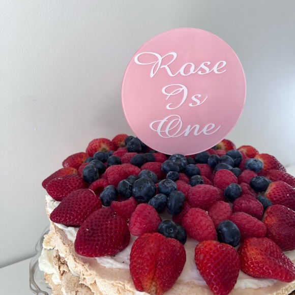 Hand Crafted | Kitchen | Cake Topper | Poshmark